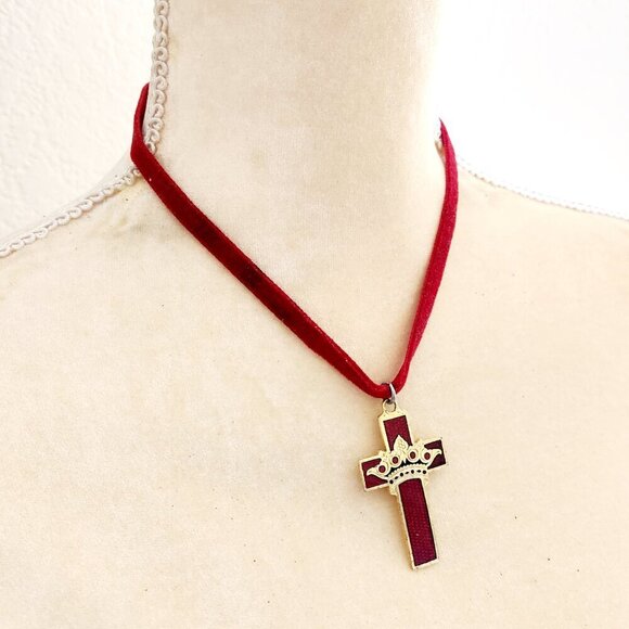 Vintage | Jewelry | Vintage Masonic Knights Templar Red Guilloche ...